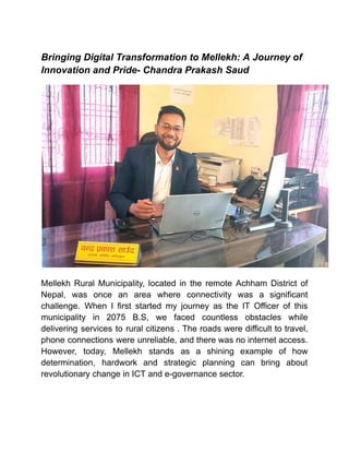 Bringing Digital Transformation to Mellekh_ A Journey of Innovation and ...