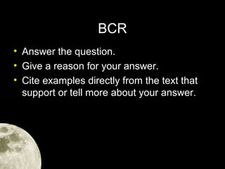 Bringing down the moon | PPT