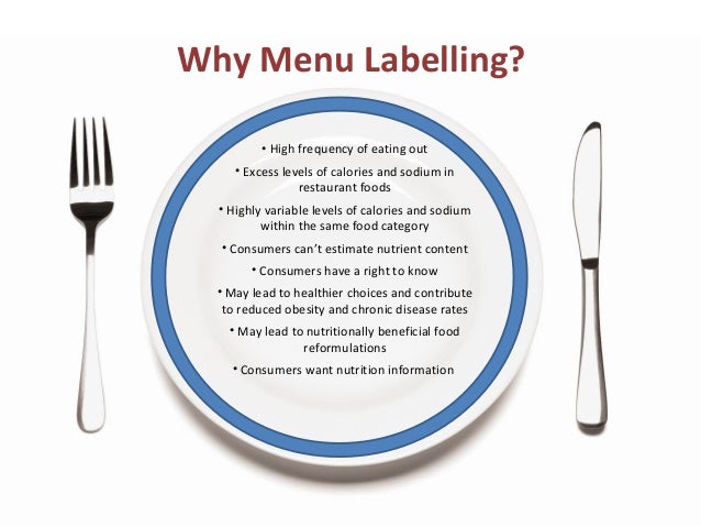 Emerging Best Practices for Menu Labelling in Ontario