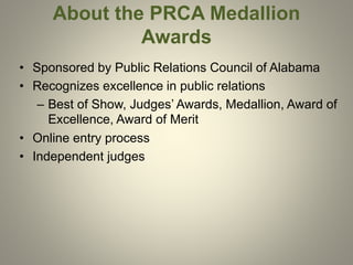 PRCA Medallions: Bringing Home the Trophy | PPTX