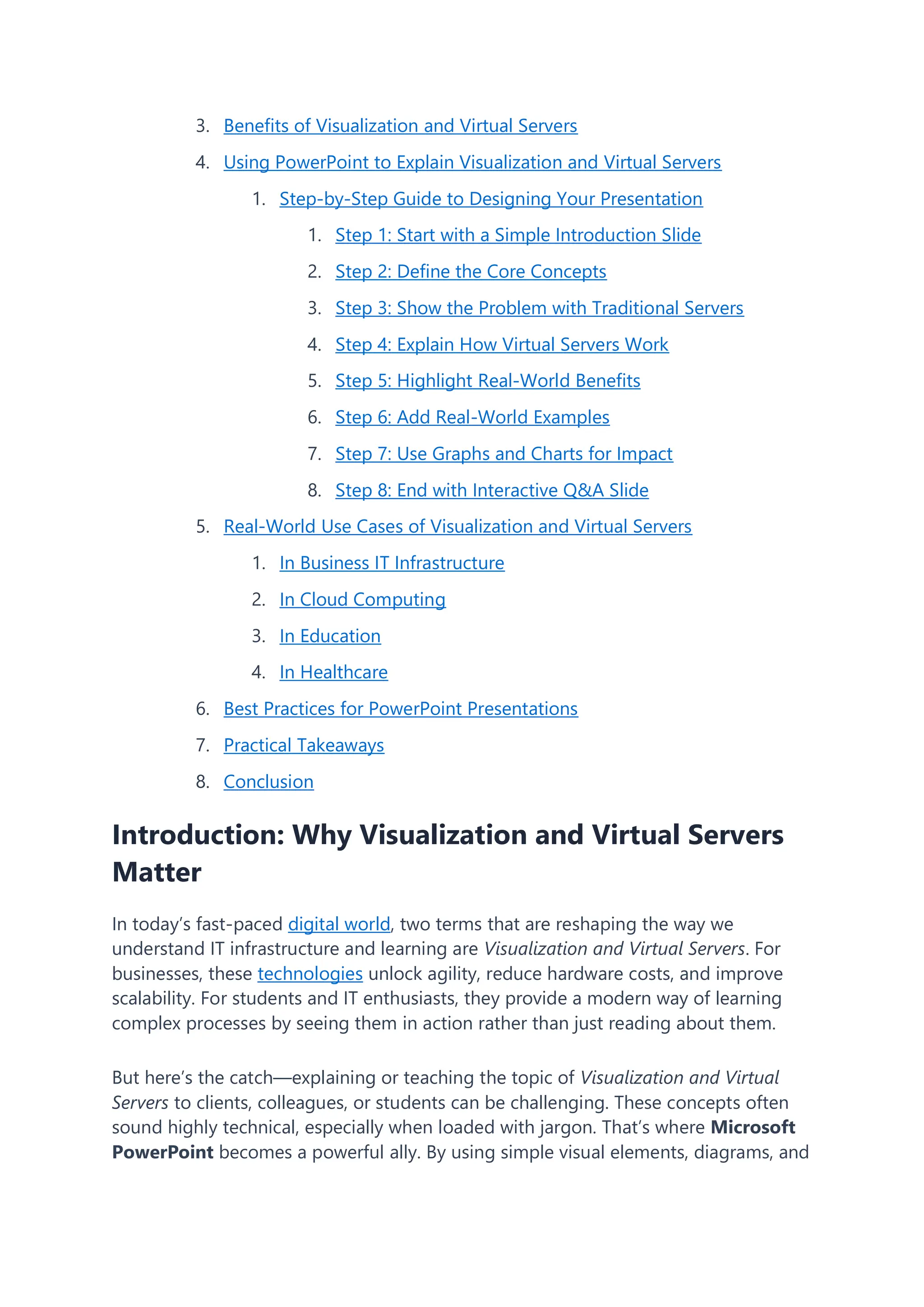 Bringing Ideas to Life: Visualization and Virtual Servers Explained ...