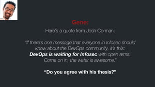 Bringing Infosec Into The Devops Tribe: Q&A With Gene Kim and Pete ...