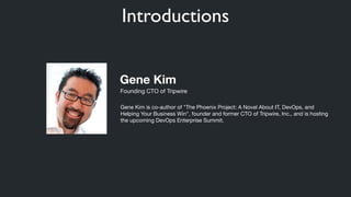 Bringing Infosec Into The Devops Tribe: Q&A With Gene Kim and Pete ...