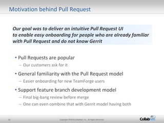 Bringing Pull Request to Gerrit | PPTX | Web Development | Internet