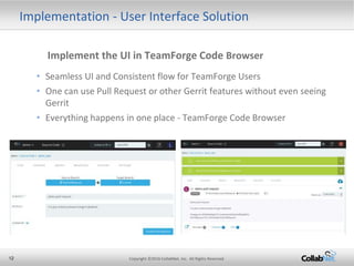 Bringing Pull Request to Gerrit | PPTX | Web Development | Internet