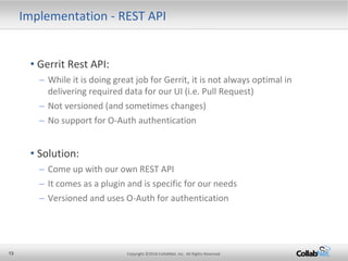 Bringing Pull Request to Gerrit | PPTX | Web Development | Internet