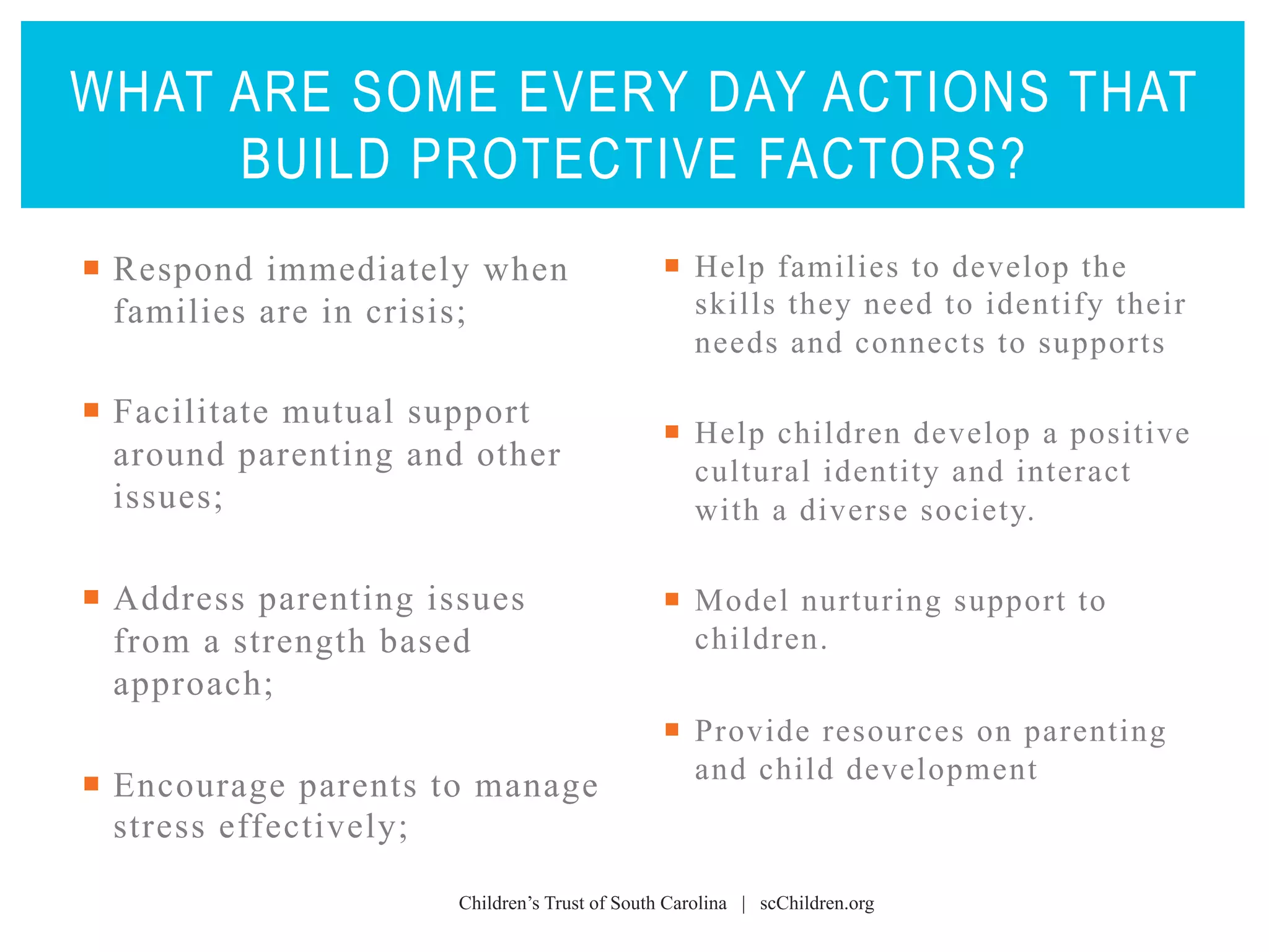 Bringing the protective factors to life in your work | PDF