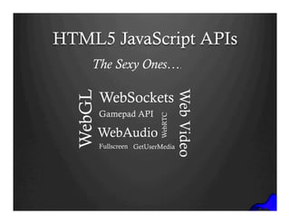 Bringing The Sexy Back To WebWorkers | PPT
