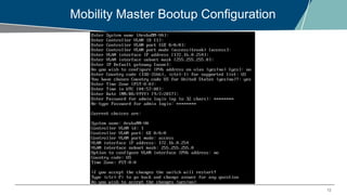 Bringing up Aruba Mobility Master, Managed Device & Access Point | PPT