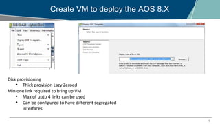 Bringing up Aruba Mobility Master, Managed Device & Access Point | PPT