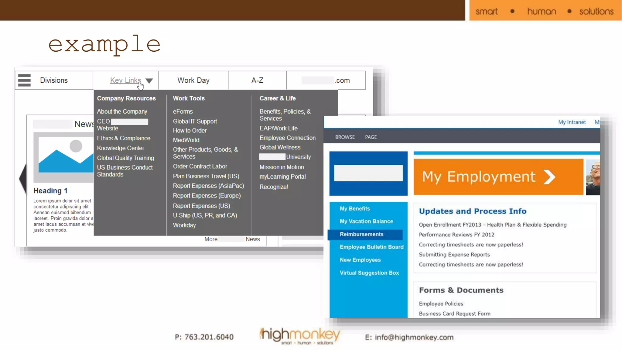 Bringing web best practices to share point intranets | PPT