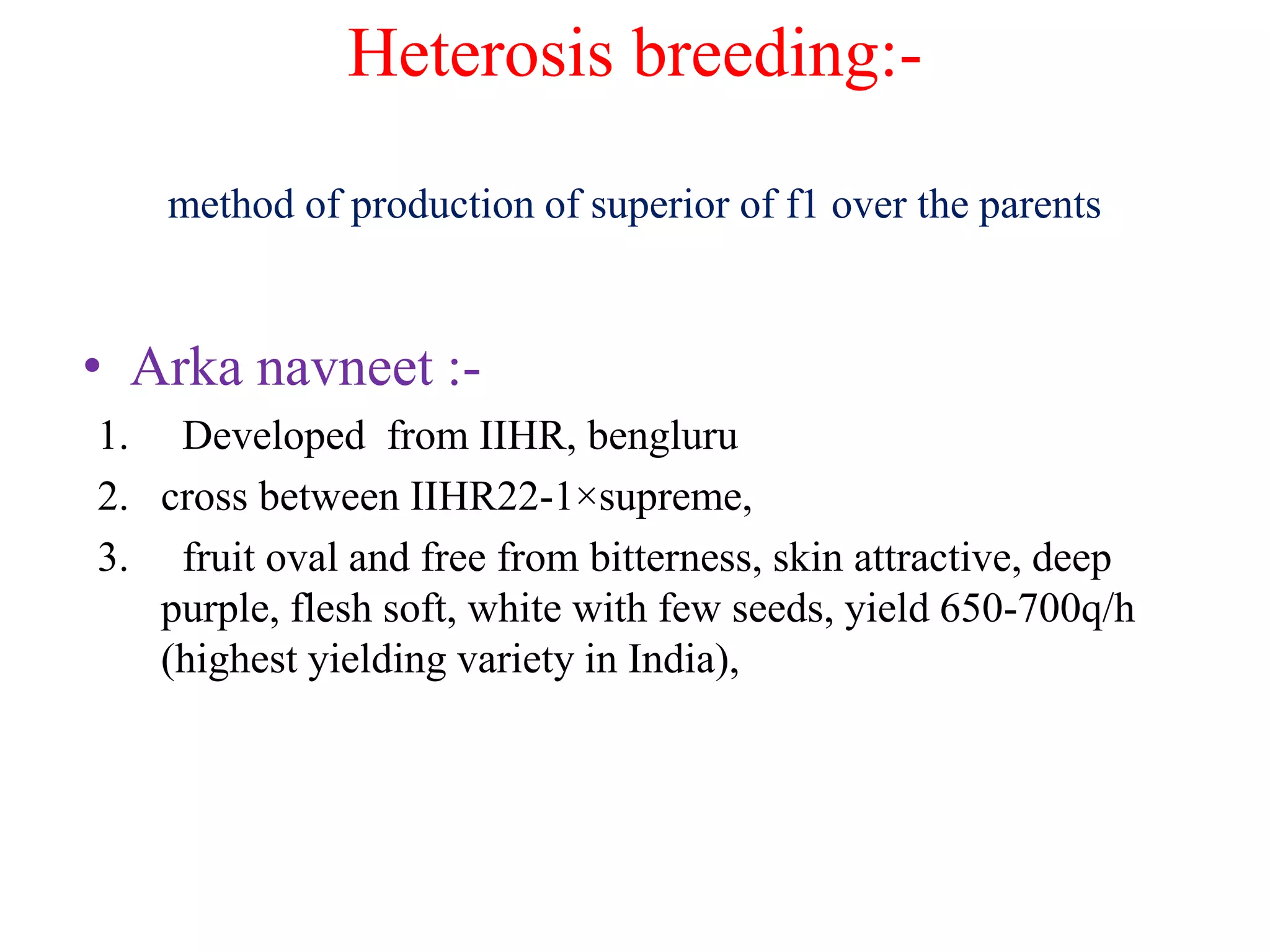 Breeding in Brinjal | PPTX