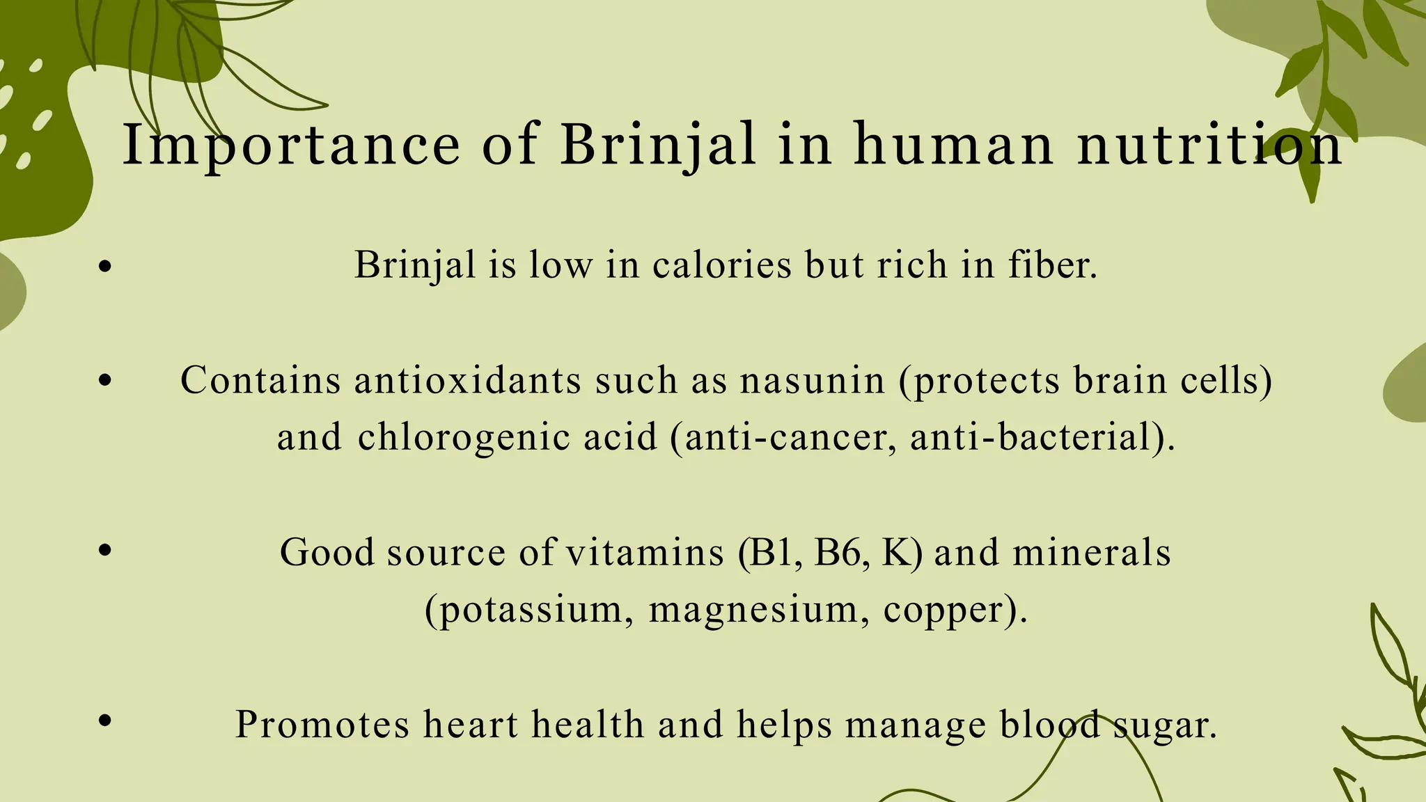 Brinjal Fertilizer, irrigation, weed management.pptx