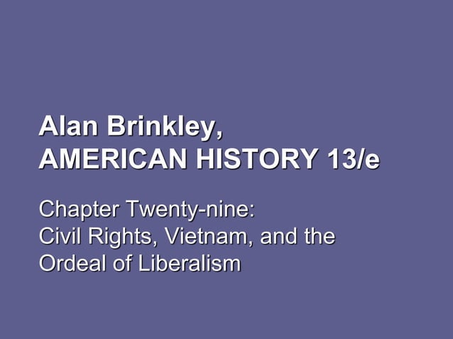 Brinkley13 ppt ch29 | PPT