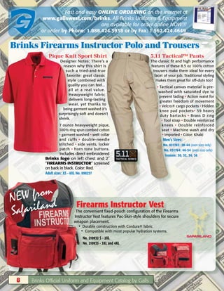 Brinks 2009 Catalog | PDF