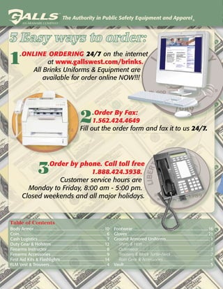 Brinks 2009 Catalog | PDF
