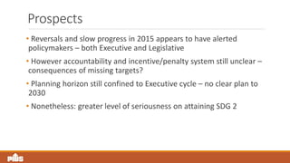How the Philippines Aims to Achieve SDG 2 | PDF