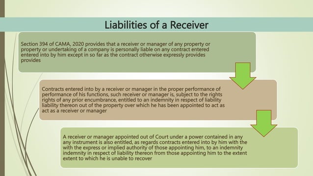 Receivership and liquidation Accounts Prof. Oyedokun.pptx | Bankruptcy | Business Banking & Finance