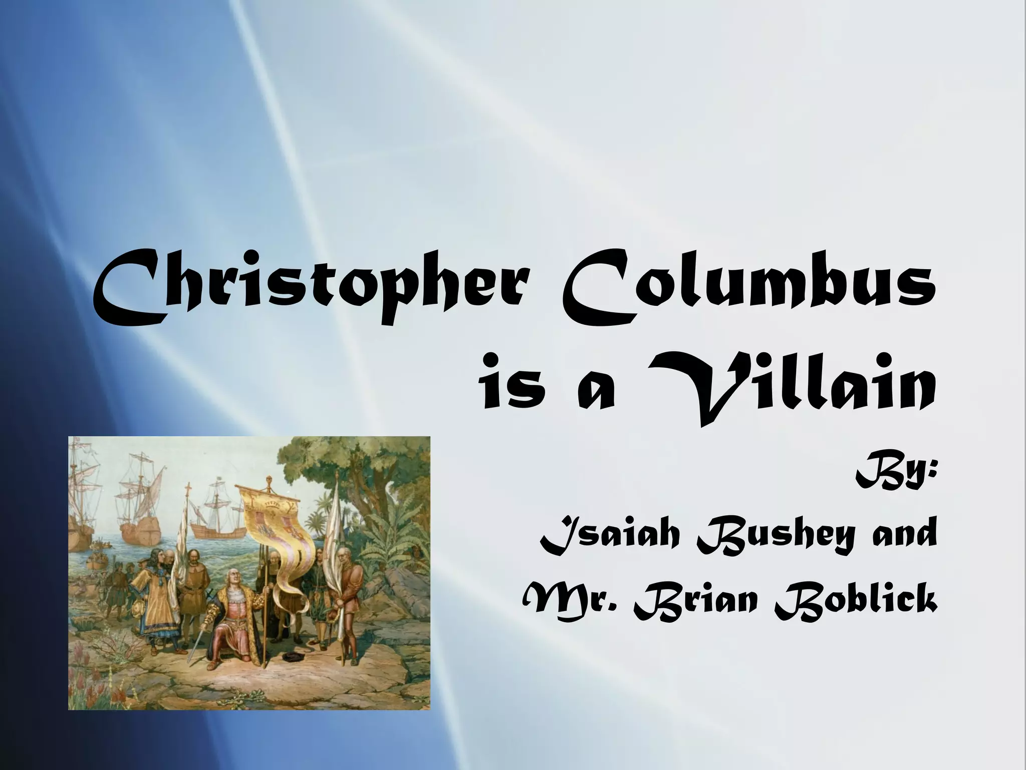 Christopher Columbus | PPT