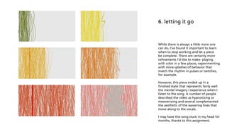 Rhythm Design Process | PDF