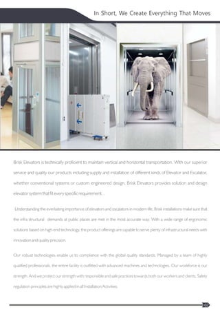 Brisk Elevators!! | PPTX