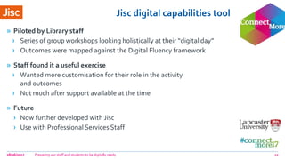 Preparing staff and students to be digitally ready - Connect More ...