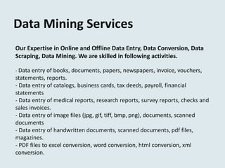 Bristol data entry | PPT