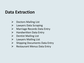 Bristol data entry | PPTX