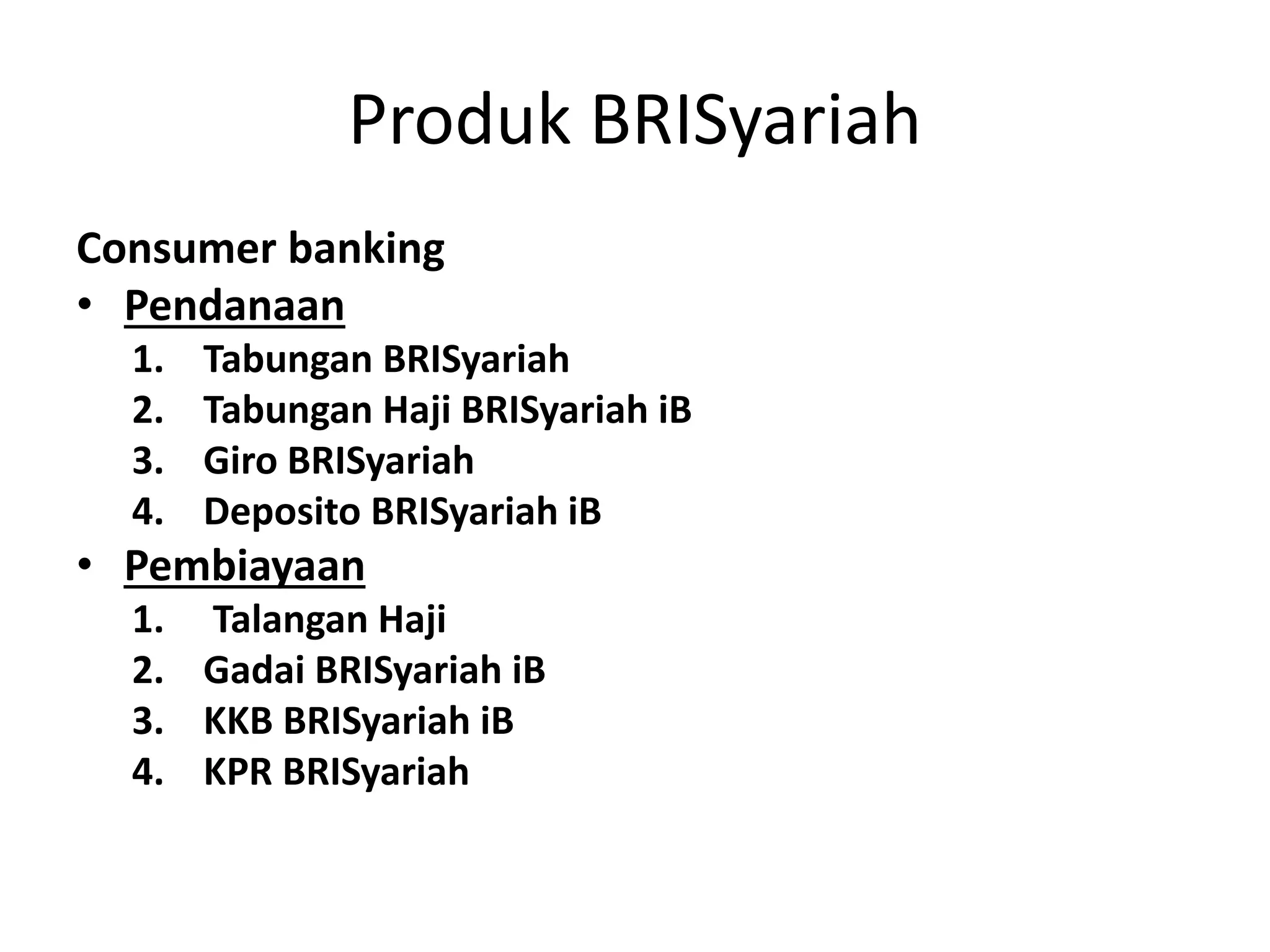 Bri syariah | PPTX