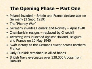 Britain and the war | PPT