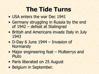 Britain and the war | PPT