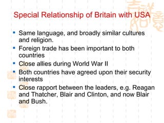 Britain and The World | PPT