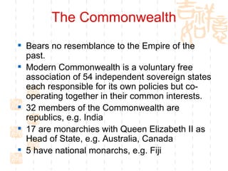 Britain and The World | PPT