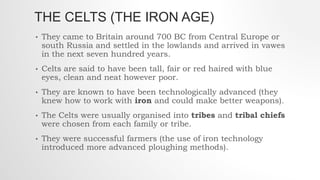 Britain’s prehistory | PPTX