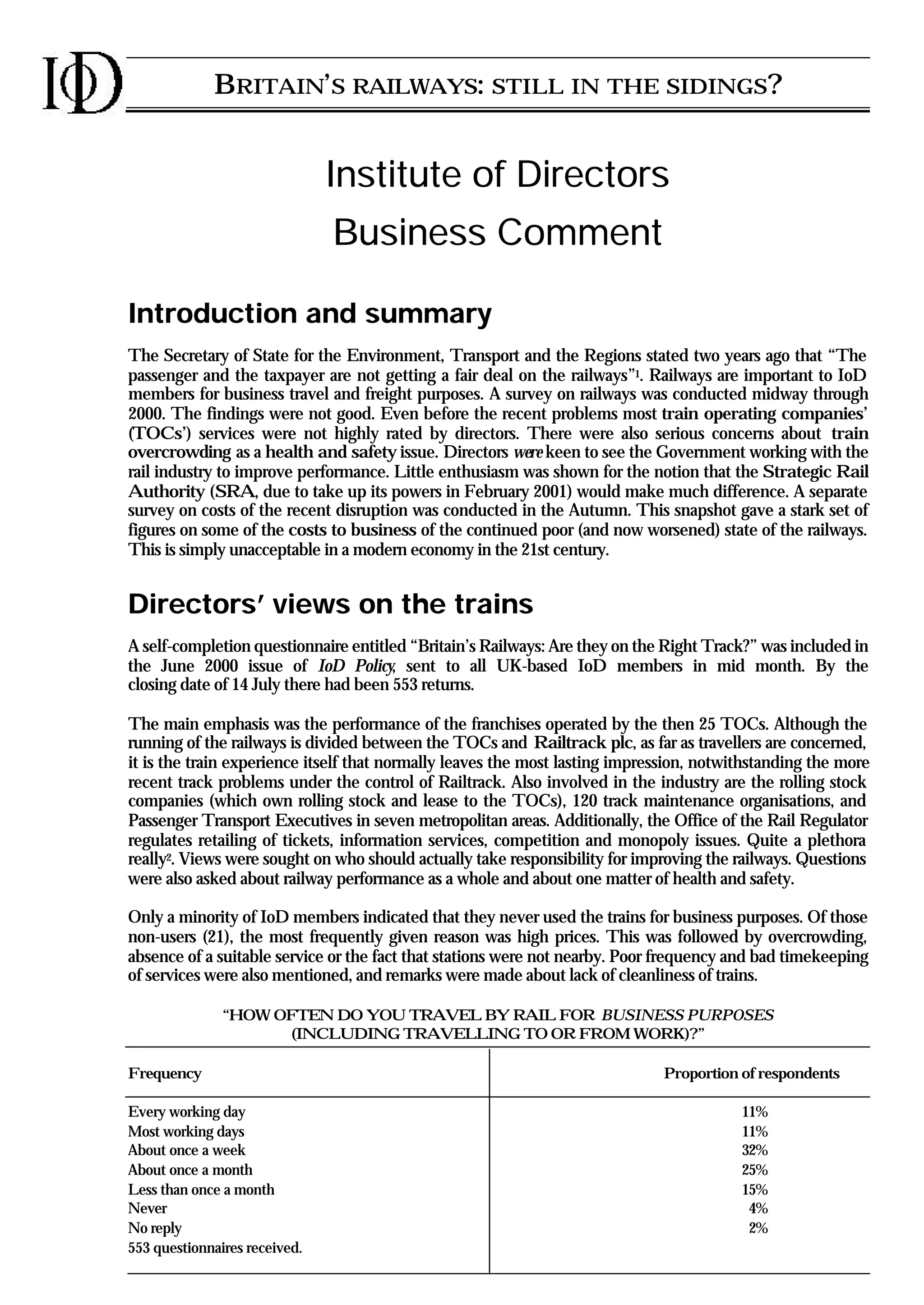 Britain\'s Railways | PDF