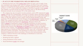 Britania industries limited marketing mix PPT. | PPTX
