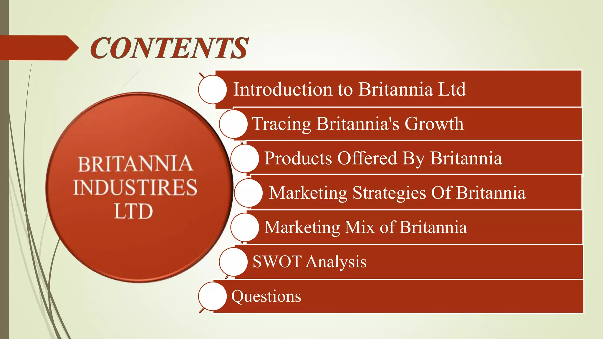 Britannia industry ltd | PPTX
