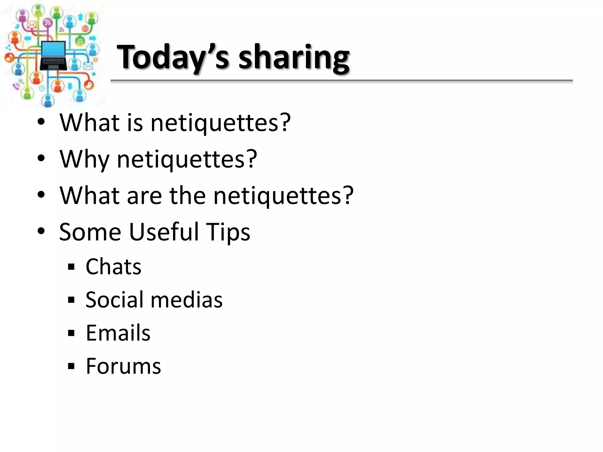 Instilling Netiquettes in Remote Learning | PPTX