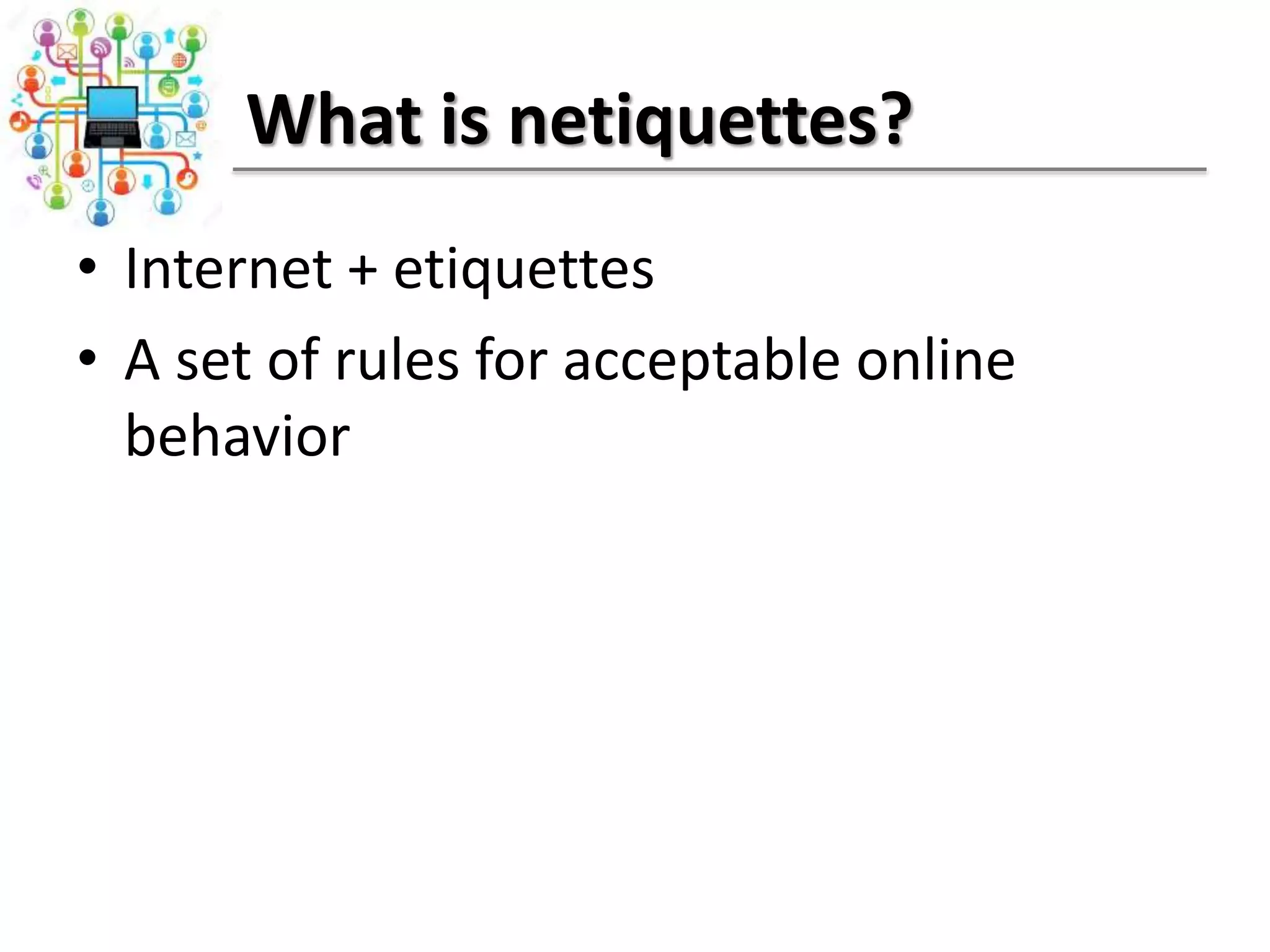 Instilling Netiquettes in Remote Learning | PPTX