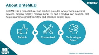 BriteMED - High-brightness & Versatile Medical Monitor | PPT