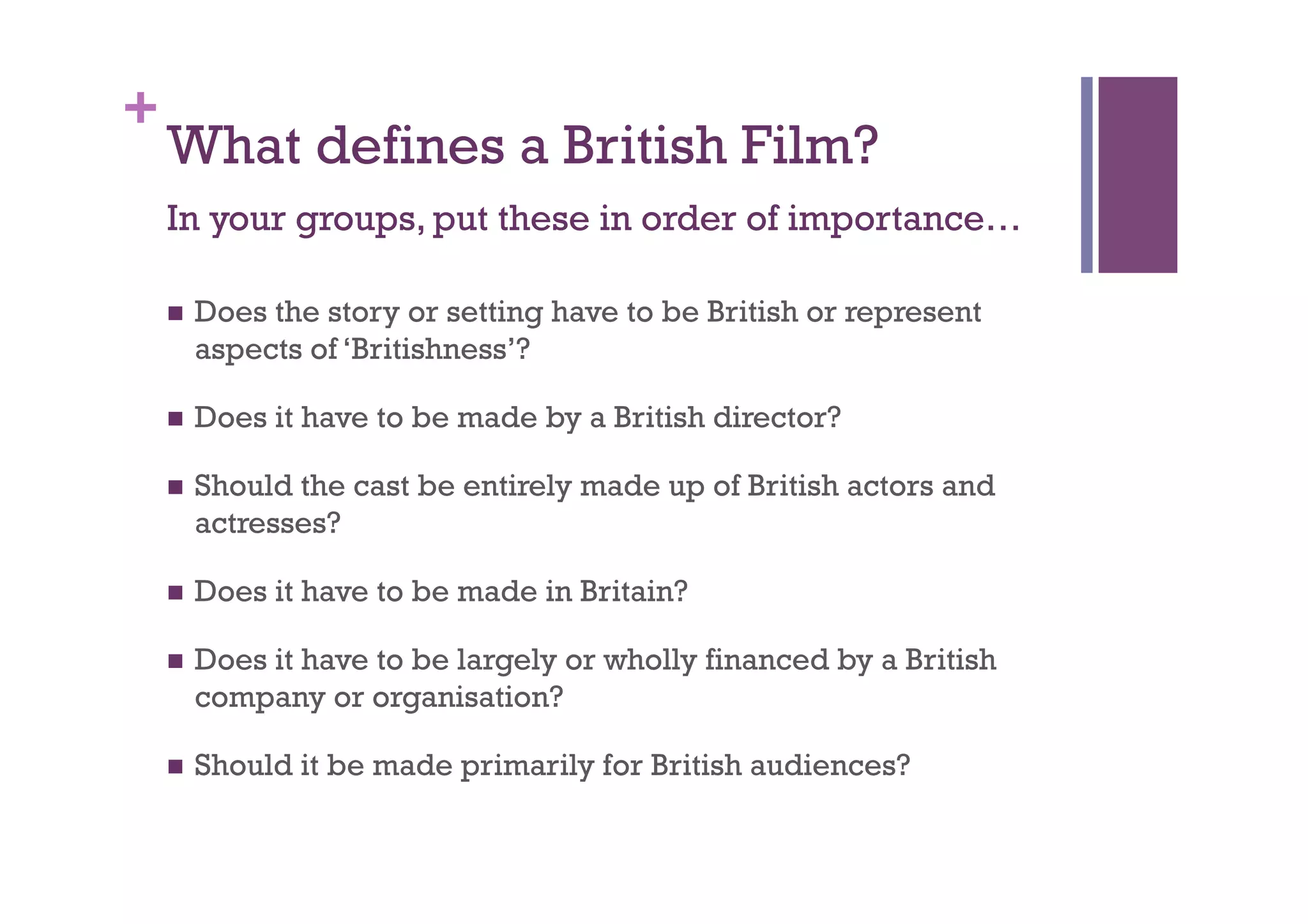 Defining British Film | PDF