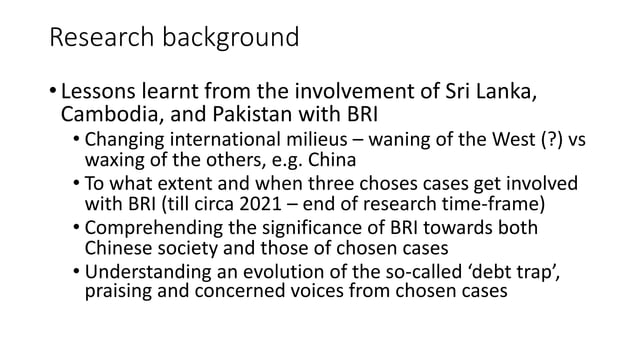 ‘Belt and Road Initiative: BRI’: A strengthening path for Thailand and ...