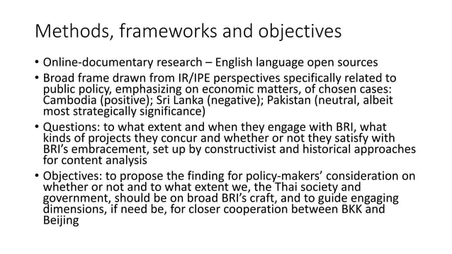 ‘Belt and Road Initiative: BRI’: A strengthening path for Thailand and ...