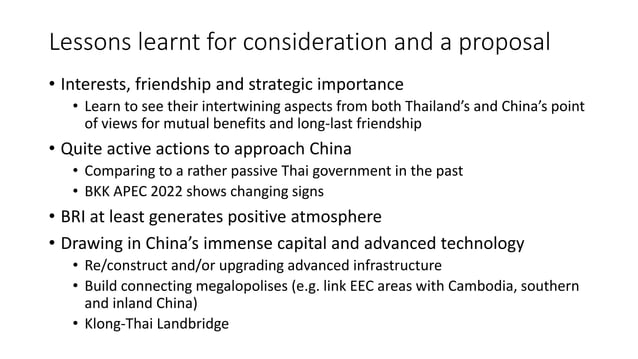 ‘Belt and Road Initiative: BRI’: A strengthening path for Thailand and ...