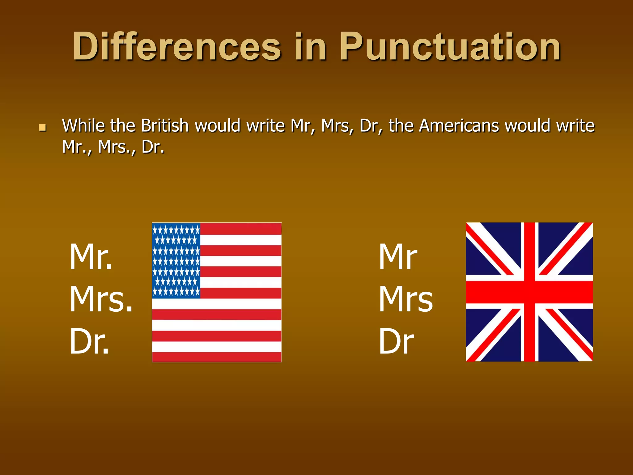 (British vs American) English | PDF