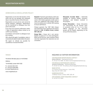 British GRI 2016 - Programme | PDF