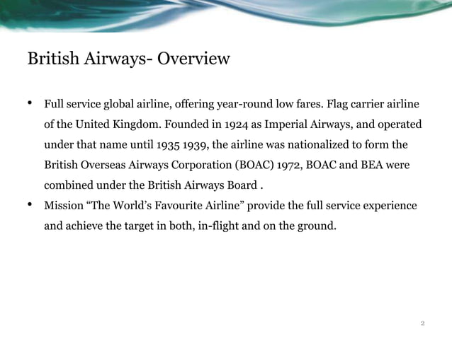 British airways | PPTX