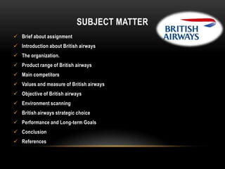 British airways | PPTX