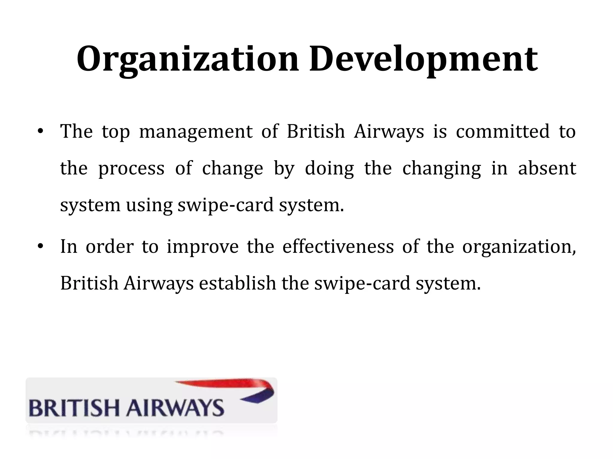 Case Discussion: British Airways | PPTX