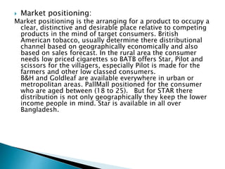 British american tobacco bangladesh | PPTX